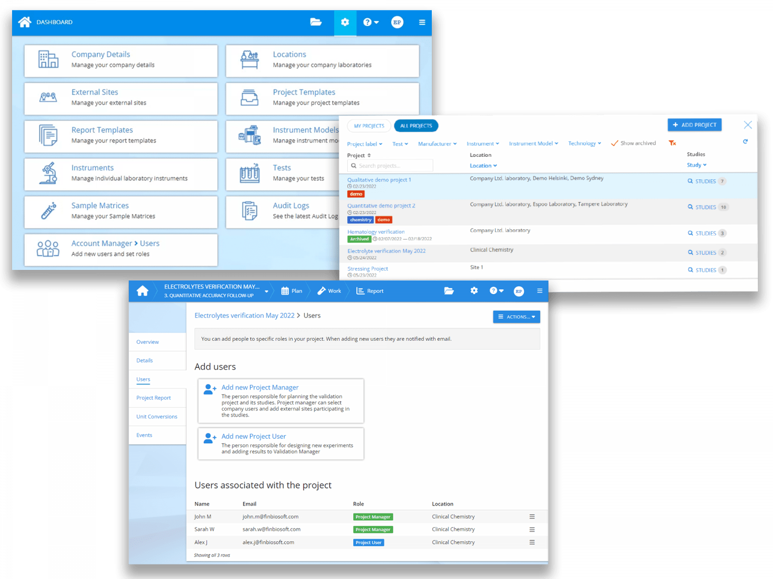 Validation Manager | Verifying new instruments - Finbiosoft